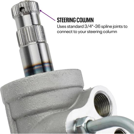 Mustang II Power Steering and Manual Rack & Pinions