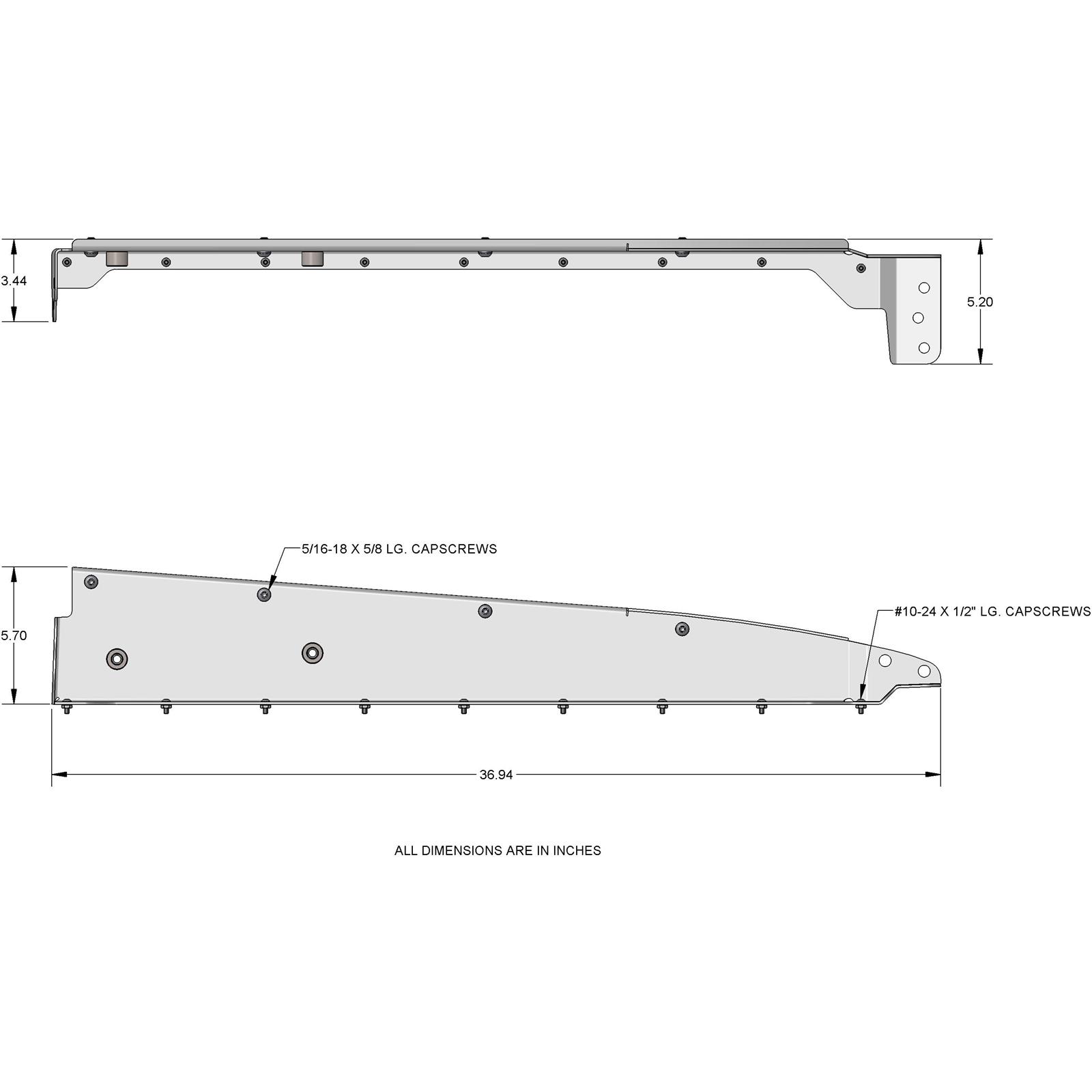 G-Comp 1966-1967 Chevy II/Nova Steel Upper Fender Supports