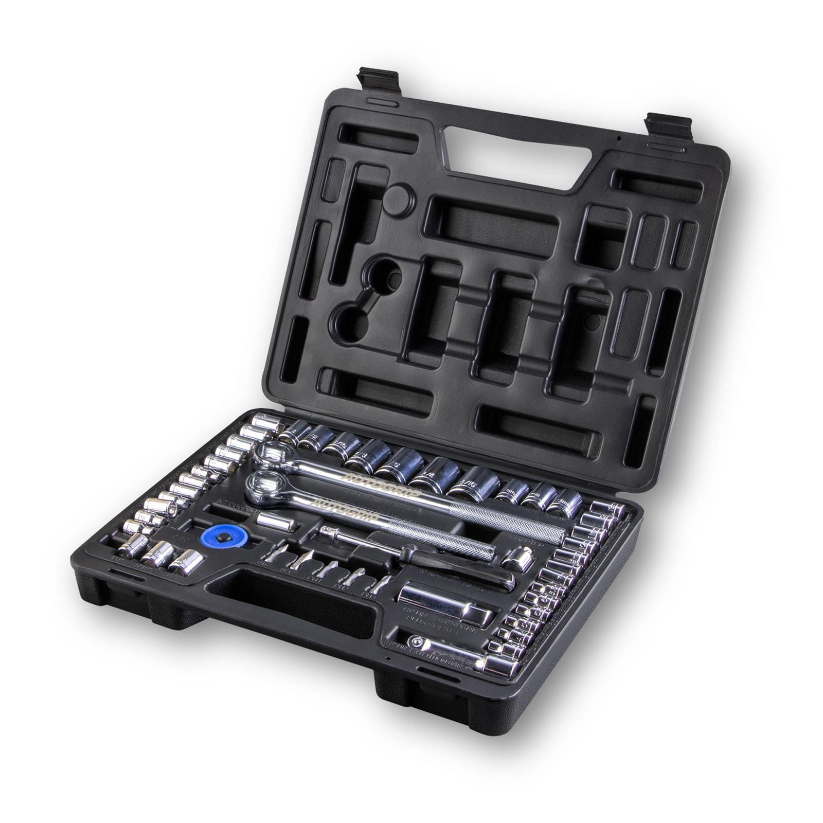 Speedway Motors 52 Piece Combo Ratchet And Socket Set
