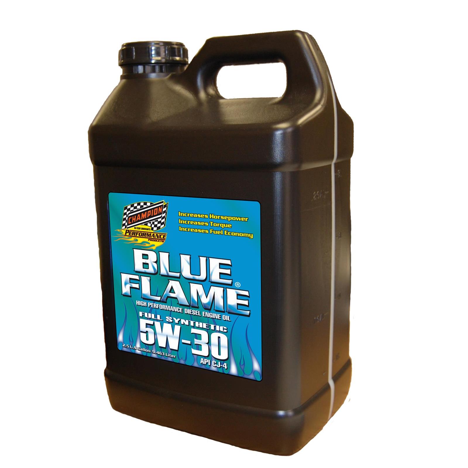 Champion Racing 4374U Blue Flame Diesel Engine Oil, 5W30, 2.5 Gal
