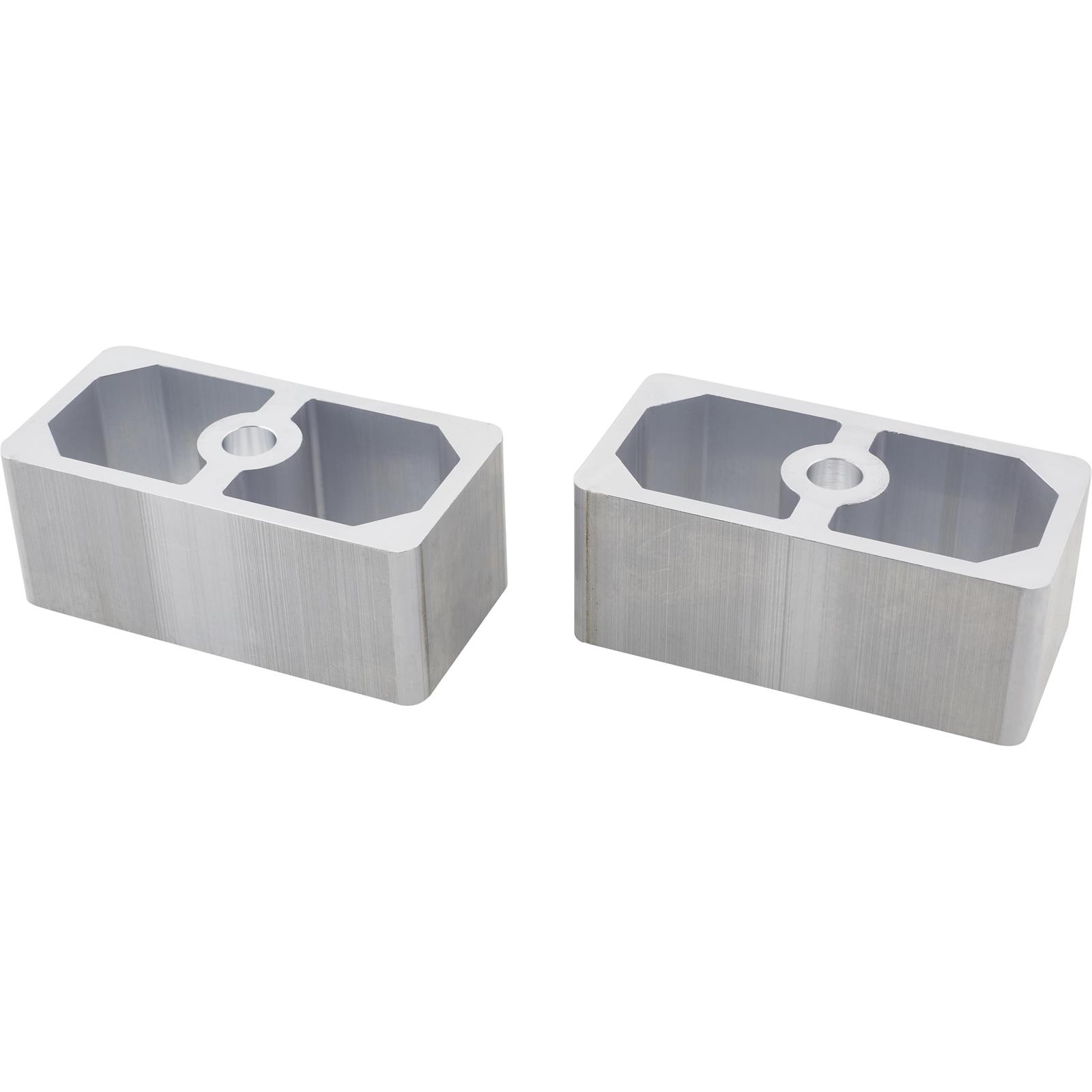 1 Inch Aluminum Leaf Spring Lowering Block - Universal