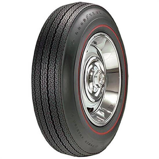 Kelsey Tire CBBMV Goodyear Power Cushion Red Stripe Tire, 735/15