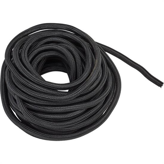 Braided Nylon Split Wire Loom Wrap, 1/4 Inch, 30 Foot Wire Sleeve