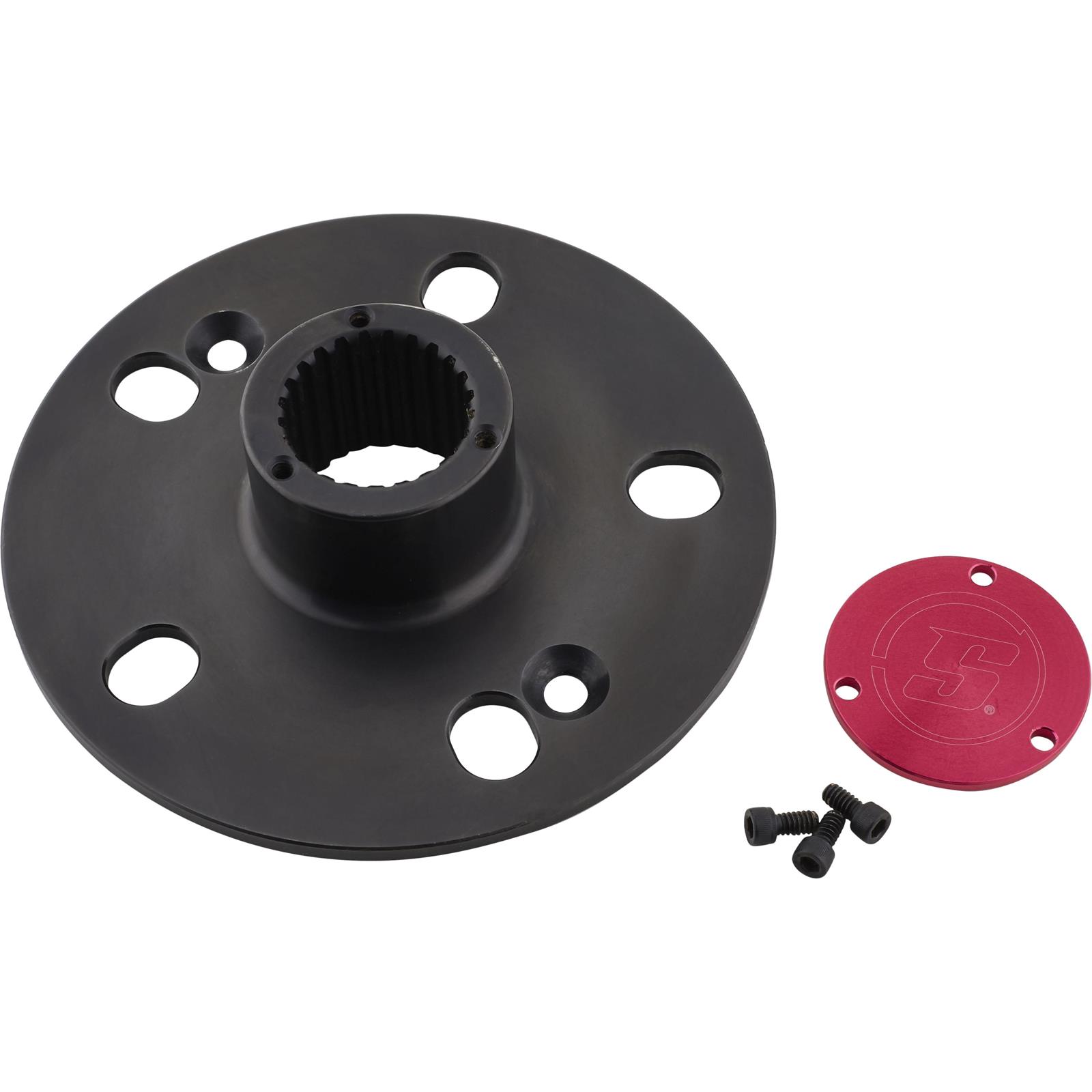 Speedway Steel Drive Flange Kit, 5-on-5 Inch and 4-3/4 Inch