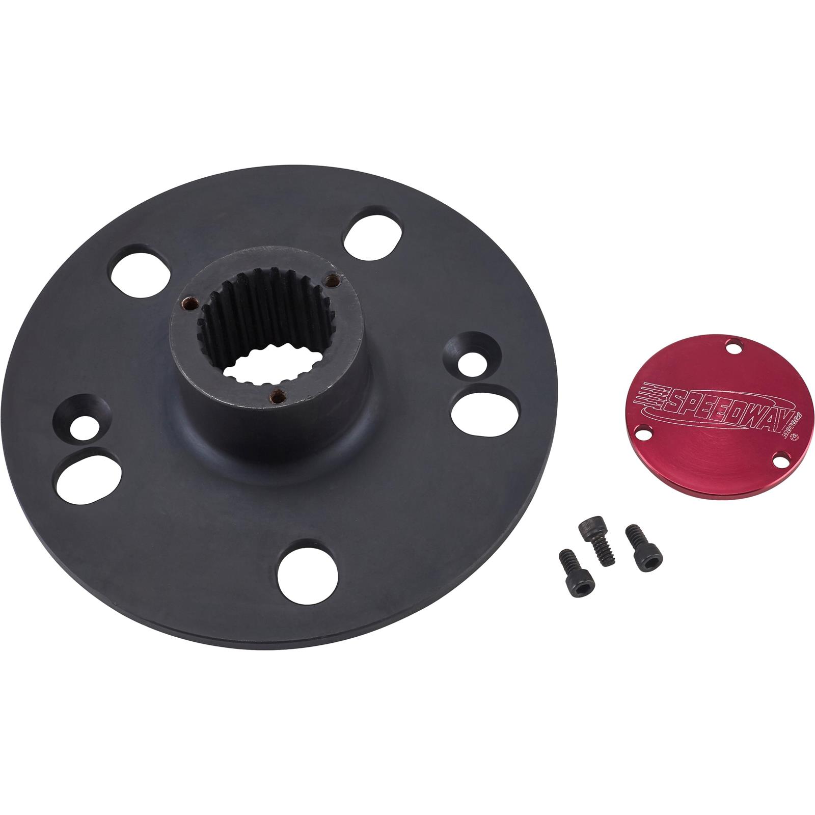 Speedway Steel Drive Flange Kit, 5-on-5 Inch and 4-3/4 Inch
