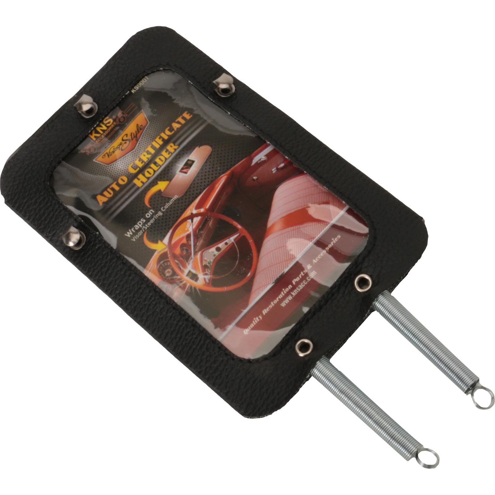 Vintage Registration Holder