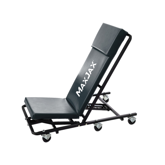 BendPak 5150027 MaxJax Reclining Creeper Seat, Hi-Low Adjustable