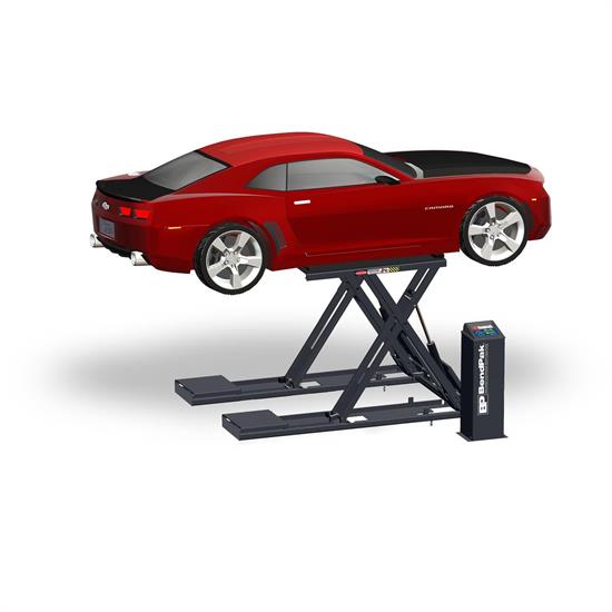 BendPak 5175155 Low-Rise Scissor Lift, 9,000 Lbs, Flush Mount