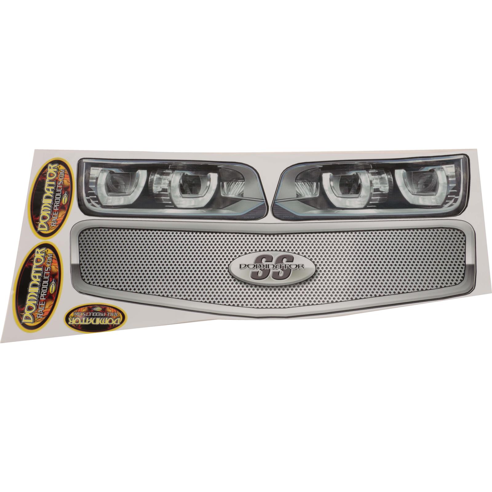 Dominator DOM-308 Street Stock Headlight Graphics