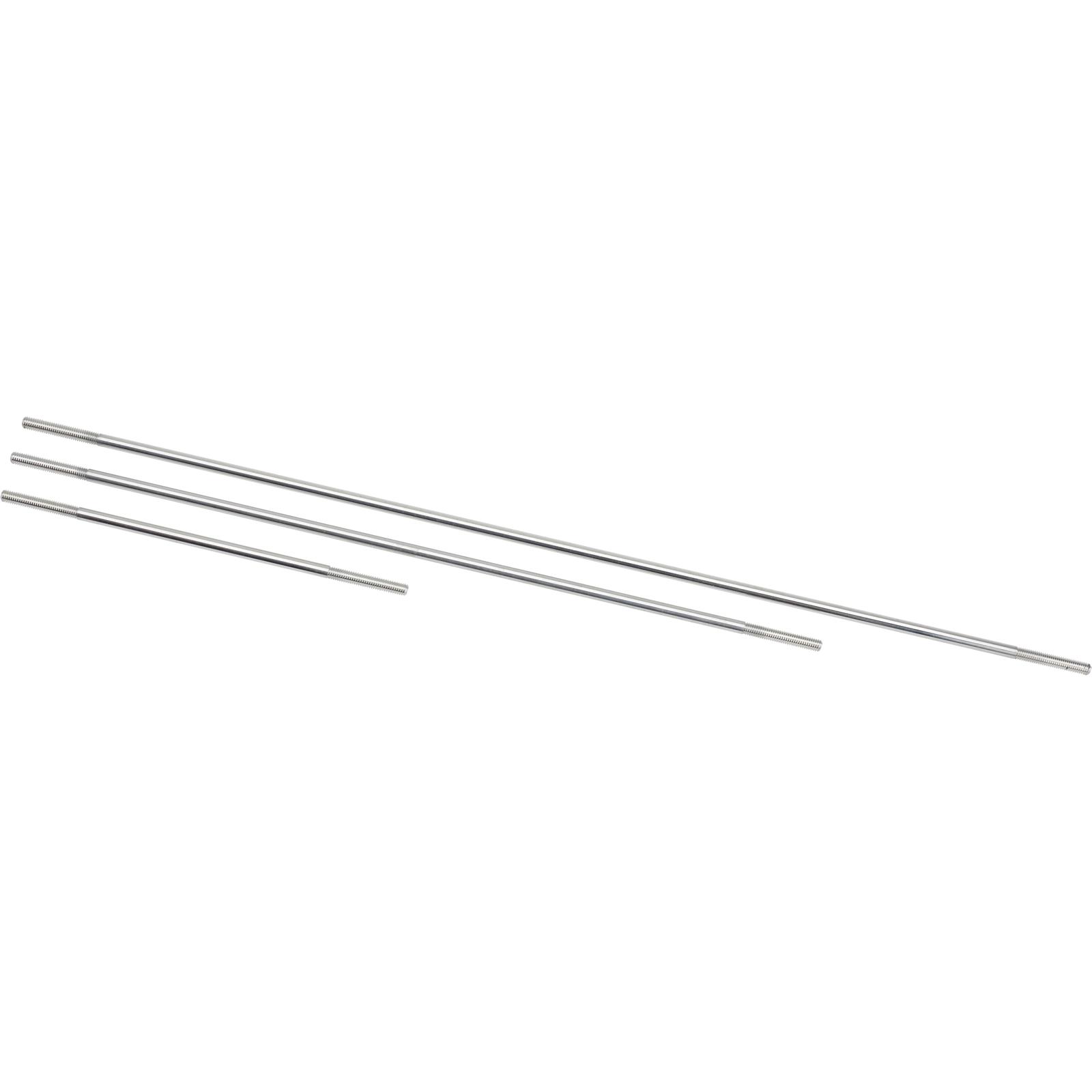 Aluminum Bell Crank Linkage Rods, 10-32 RH/LH Thread