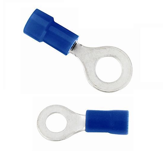 Vinyl Eyelet Terminals, 5/16 Inch, 12-10 Gauge