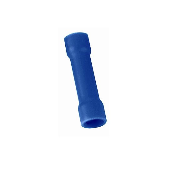 Blue Vinyl Butt Connectors, 16-14 Gauge