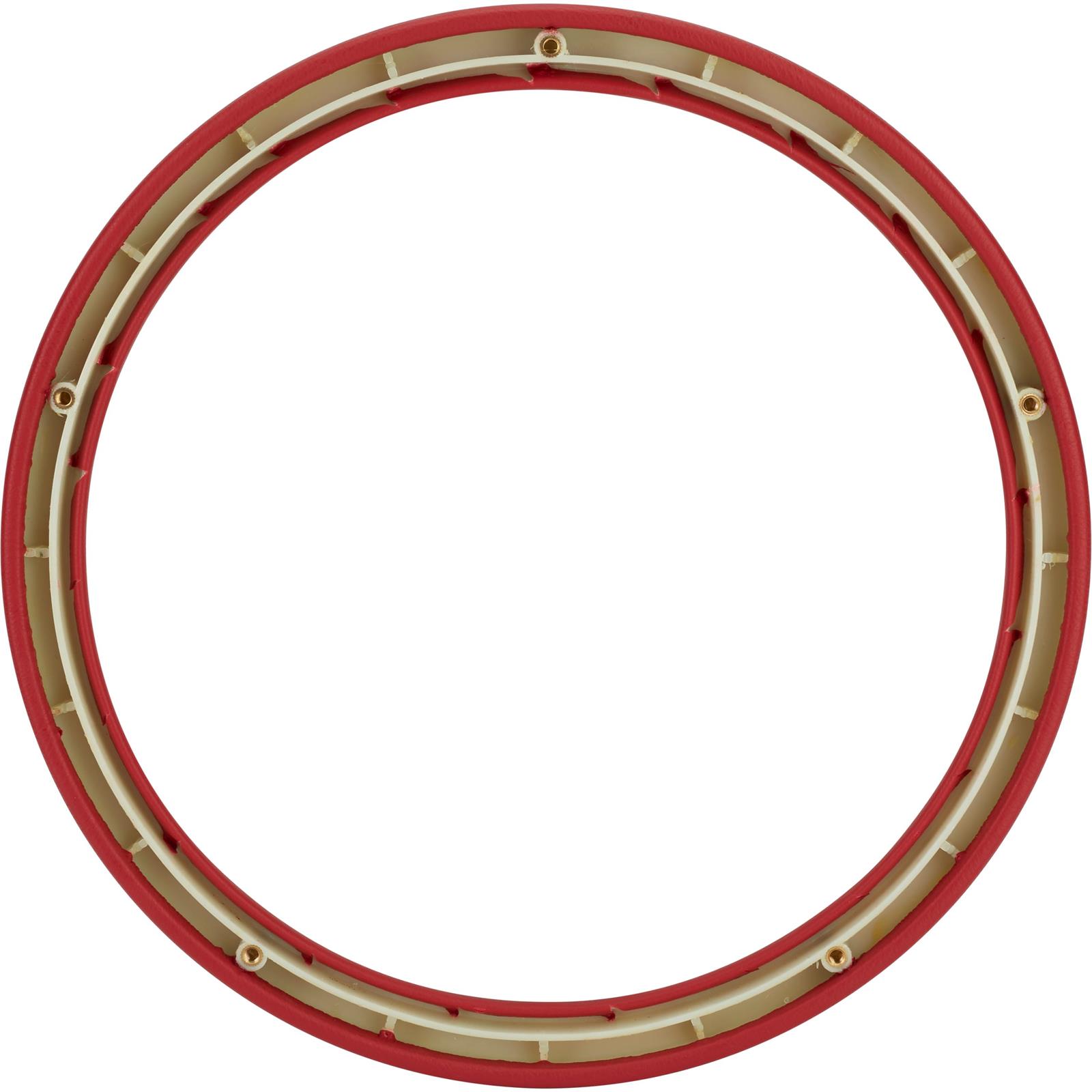 Red Leather Steering Wheel Wrap