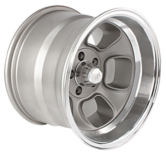 Team III ET Five-Window 15 In Wheel, 15x10, 5 on 4.75, 4 In Backspace