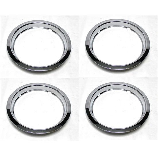 Garage Sale - Chrome 14 Inch Beauty Ring, Smooth