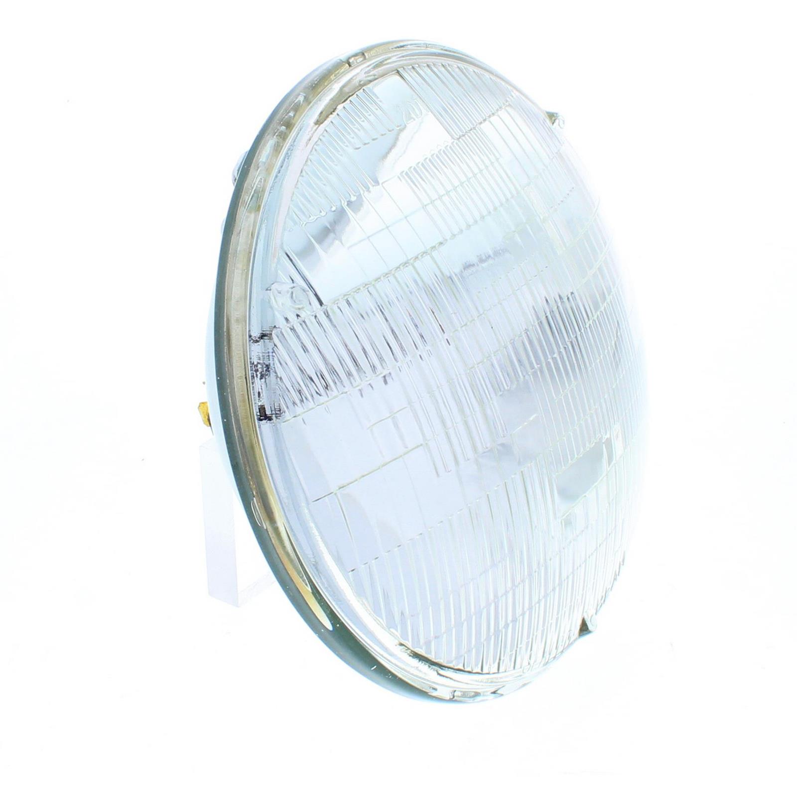 12 Volt 7 Inch Round Hi/Low Sealed Beam Headlight, Replacement Bulb