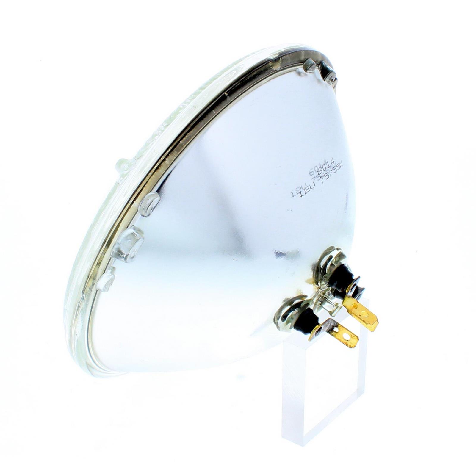 12 Volt 7 Inch Round Hi/Low Sealed Beam Headlight, Replacement Bulb