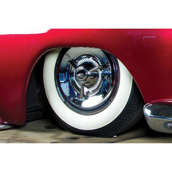 15 Inch Nomad Hubcap, Chrome, Stainless Steel