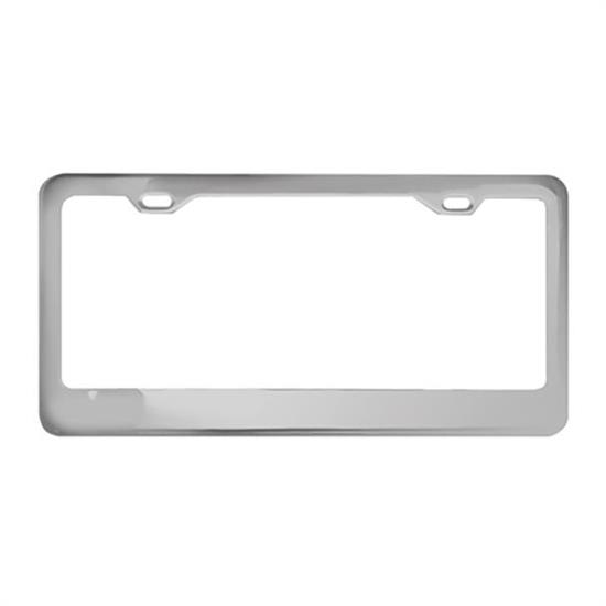 Plain License Plate Frames, 2 Hole