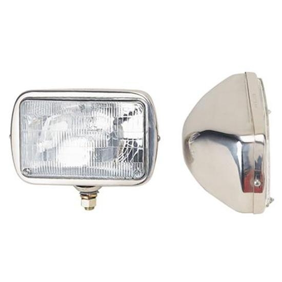 Rectangular Headlights, Halogen Bulb
