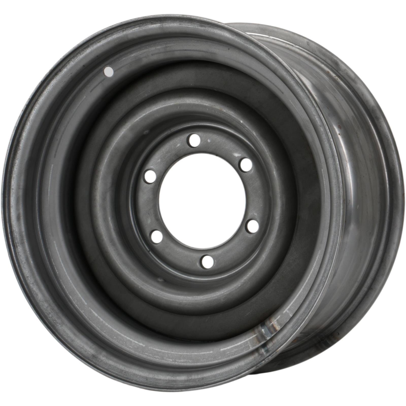 Speedway Smoothie 15x8 Steel Wheels, 6 on 5.5, 6 lug, 4.25 BS