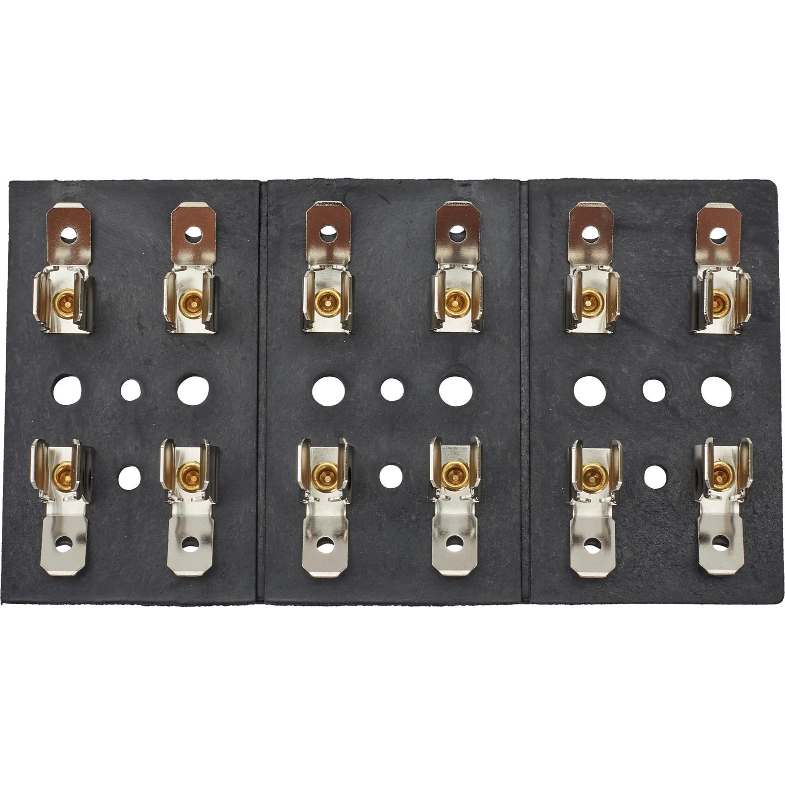 6 Fuse Holder Glass Fuses