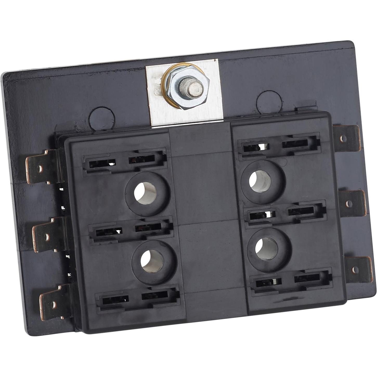 Fuse Block, Six Push-in Fuses