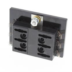 Speedway Slimline 12 Volt 6-Terminal Fuse Block