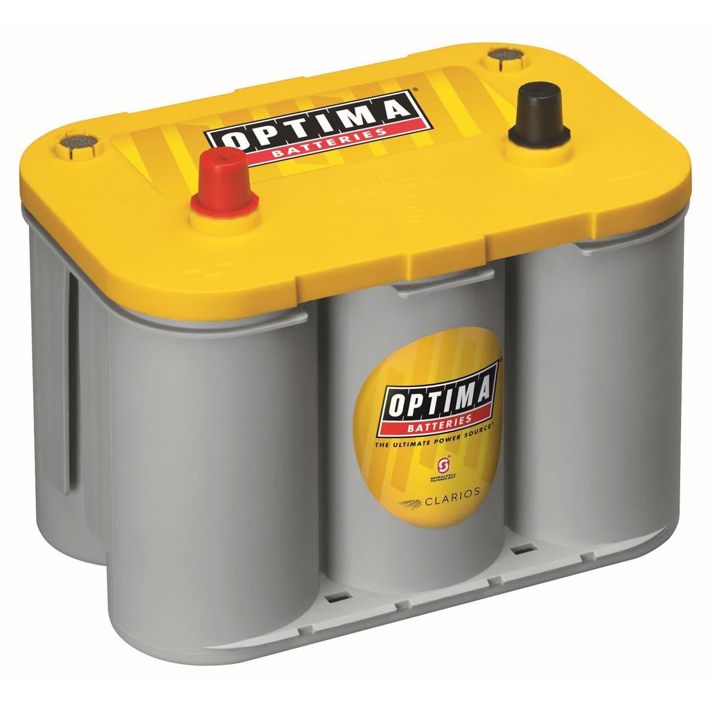Optima Batteries OPT-D34YT Yellow Top D34 Battery, 750 CCA