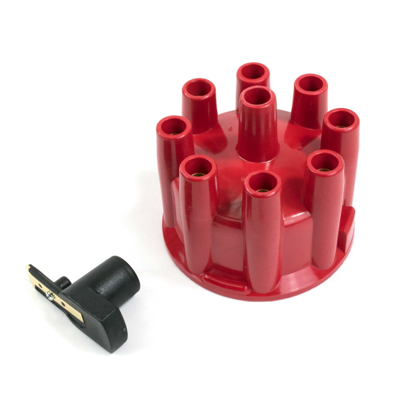 Chevy Small Block HEI Distributor, Female Cap, Red