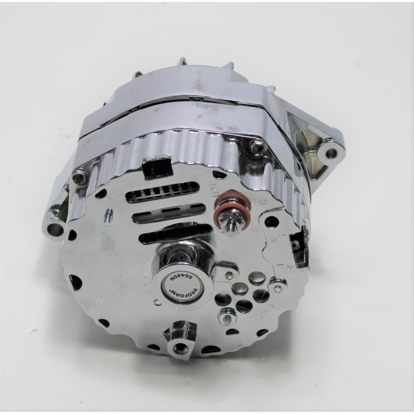 Garage Sale - 1973-86 GM Chrome Alternator, Internal Regulator, 60 Amp