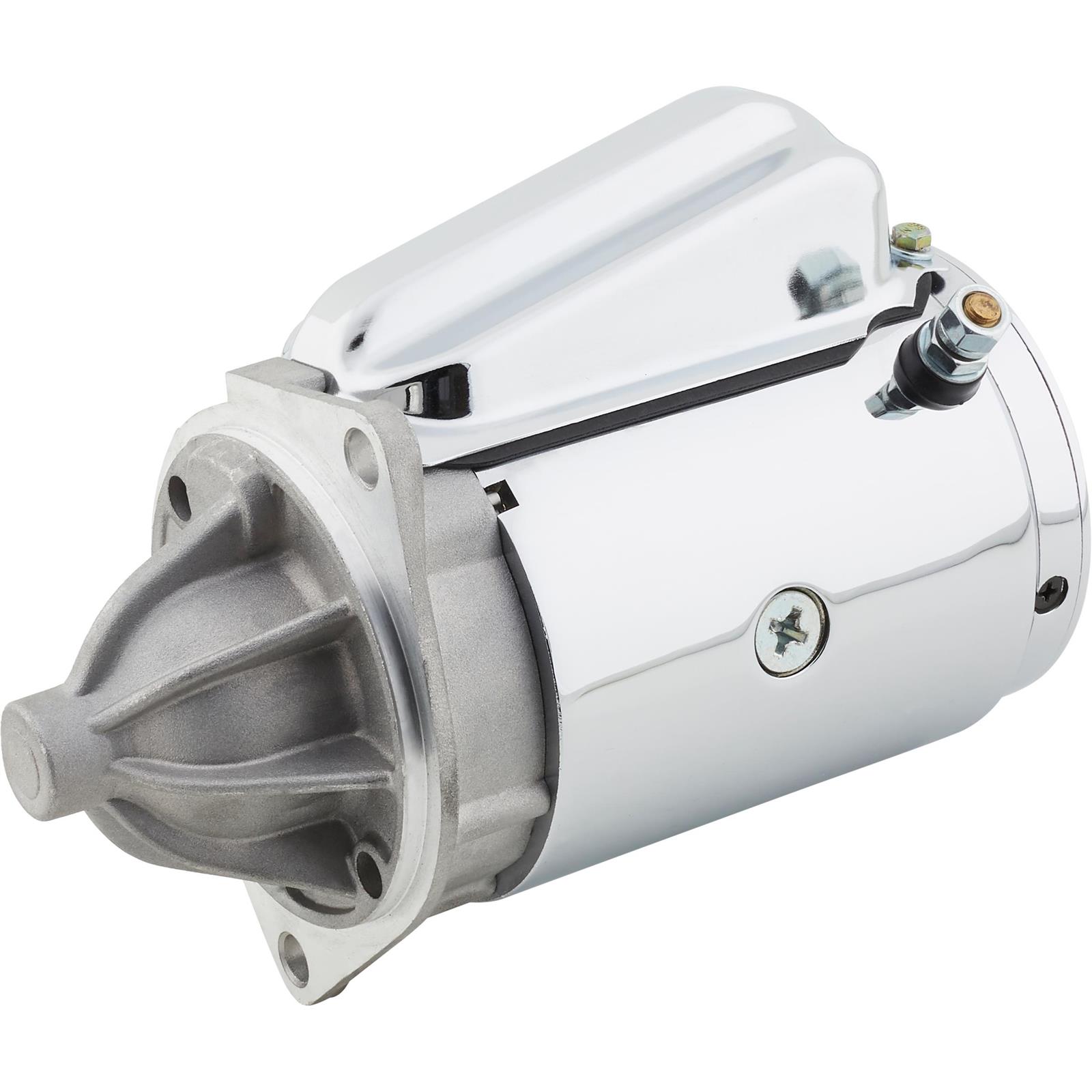 Speedway Ford 2-Bolt Chrome Starter for Auto Transmissions