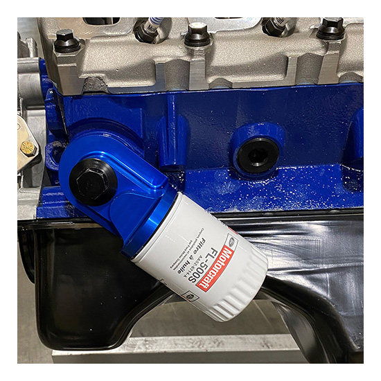 Ford Performance M-6880-B50 90 Degree Oil Filter Adapter