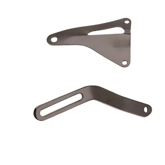 1965-69 SBF 302 OEM Style Alternator Bracket Set, Black