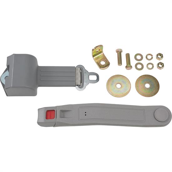 Push Button Retractable Lap Belt