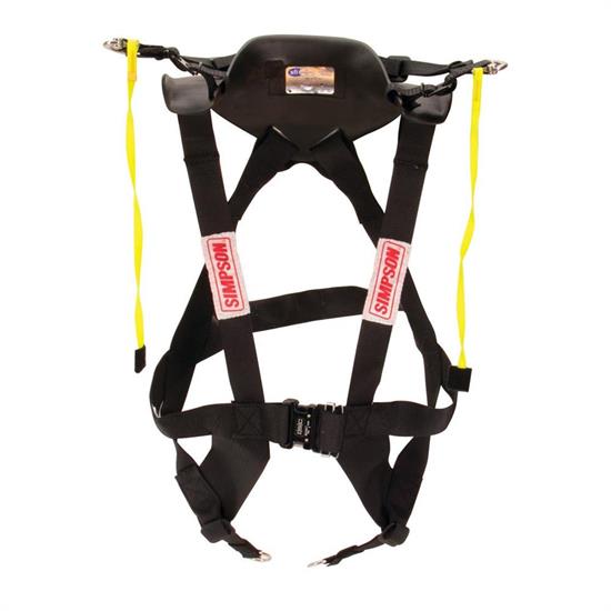 Simpson Racing Hybrid Sport Head and Neck Restraint, Sliding Tether