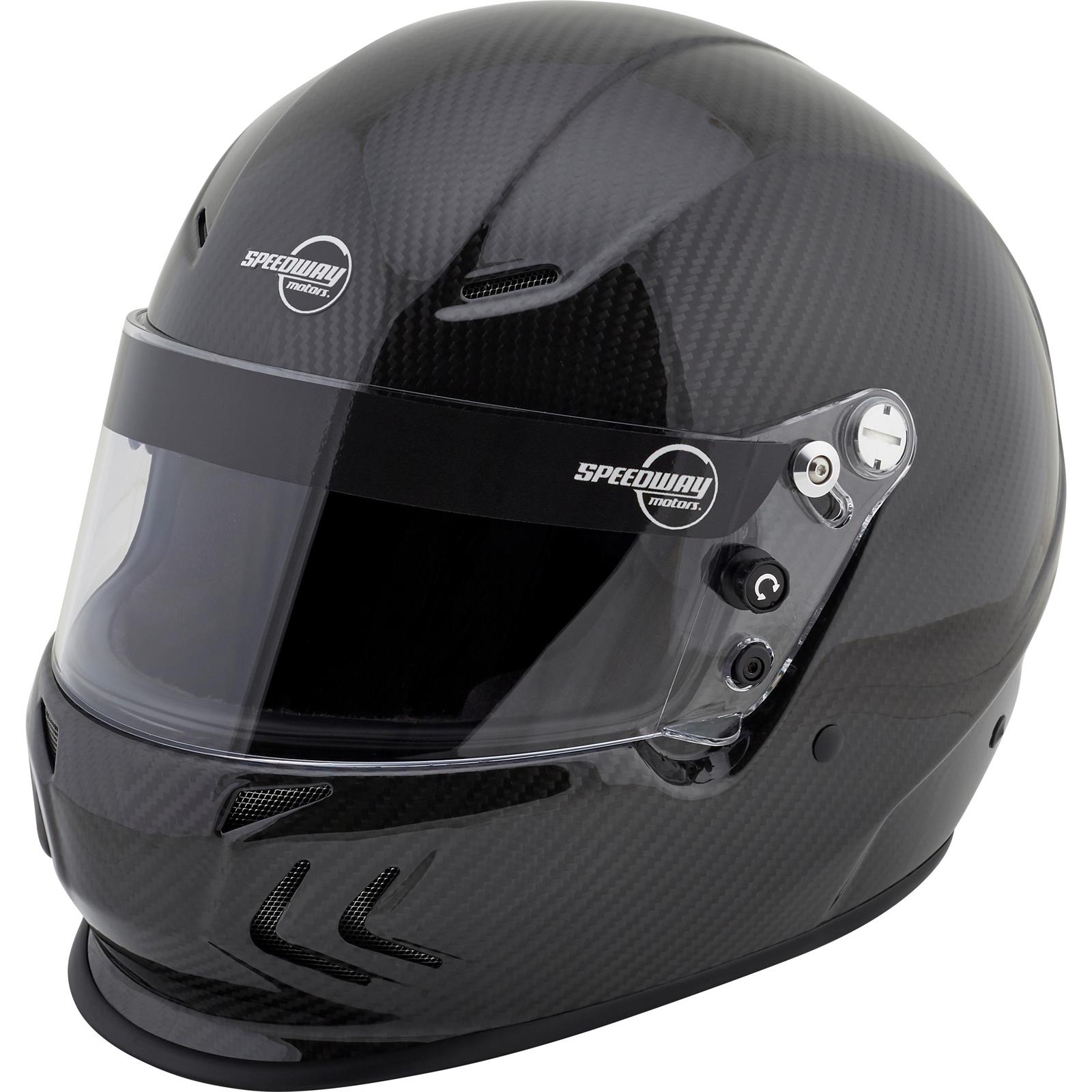 Speedway Motors SA2020 Carbon Fiber Helmet/Restraint Kit