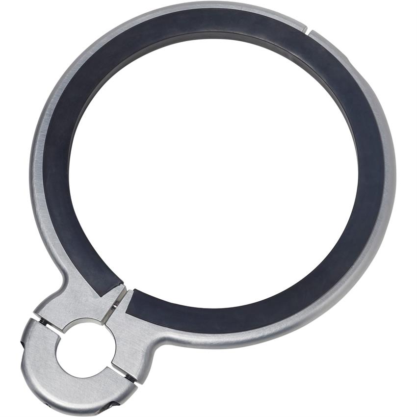 Speedway Brushed Aluminum Spun Tank Brackets