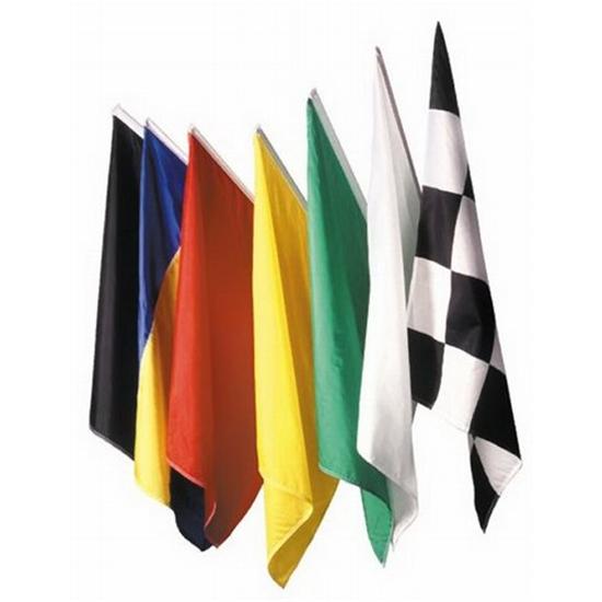 Speedway Single Race Track Flags, 36 x 36 Inch