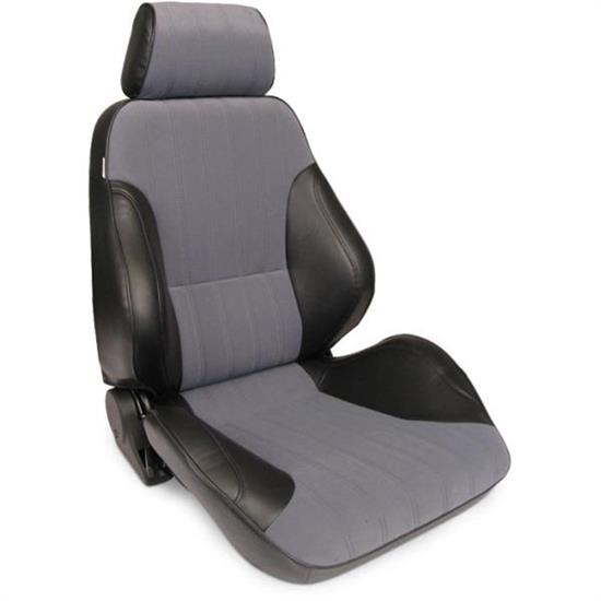 Procar 80-1000-73R Rally Seat, Passenger, Vinyl/Velour