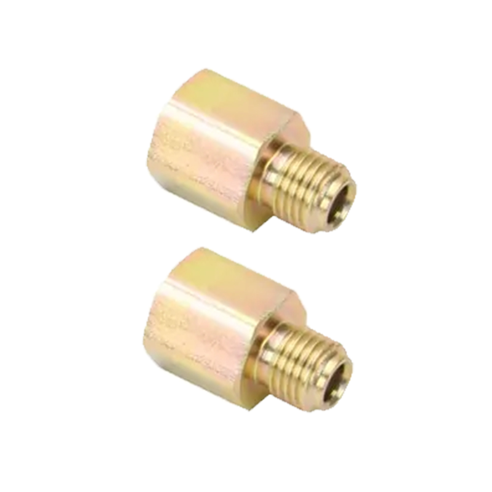 Adapter Fitting, 1/8 Inch NPT to 3/8 Inch - 24 IFM - 2 Pack