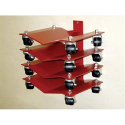 Auto Dolly M998071 Wall Mount Rack for Heavy Duty Wheel Dollies