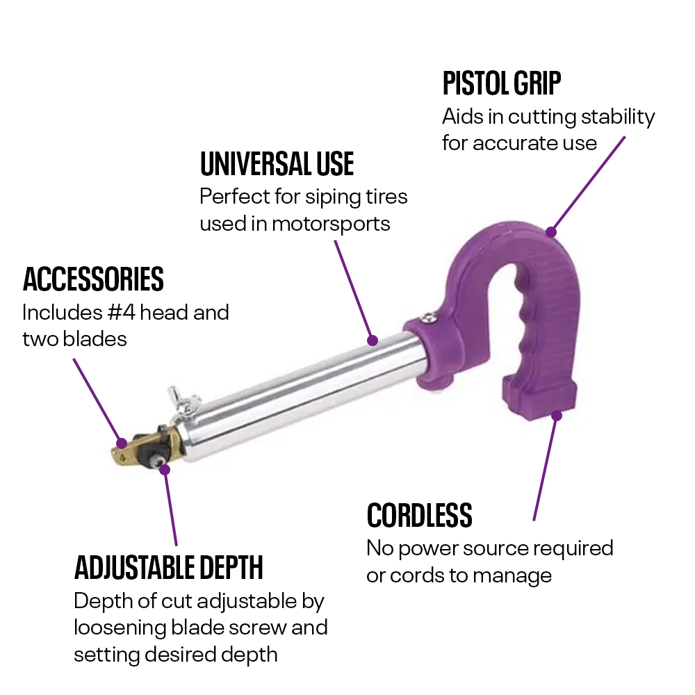 Econ-O-Siper Tire Siper, Tire Cutting Tool, Tire Siping Tool