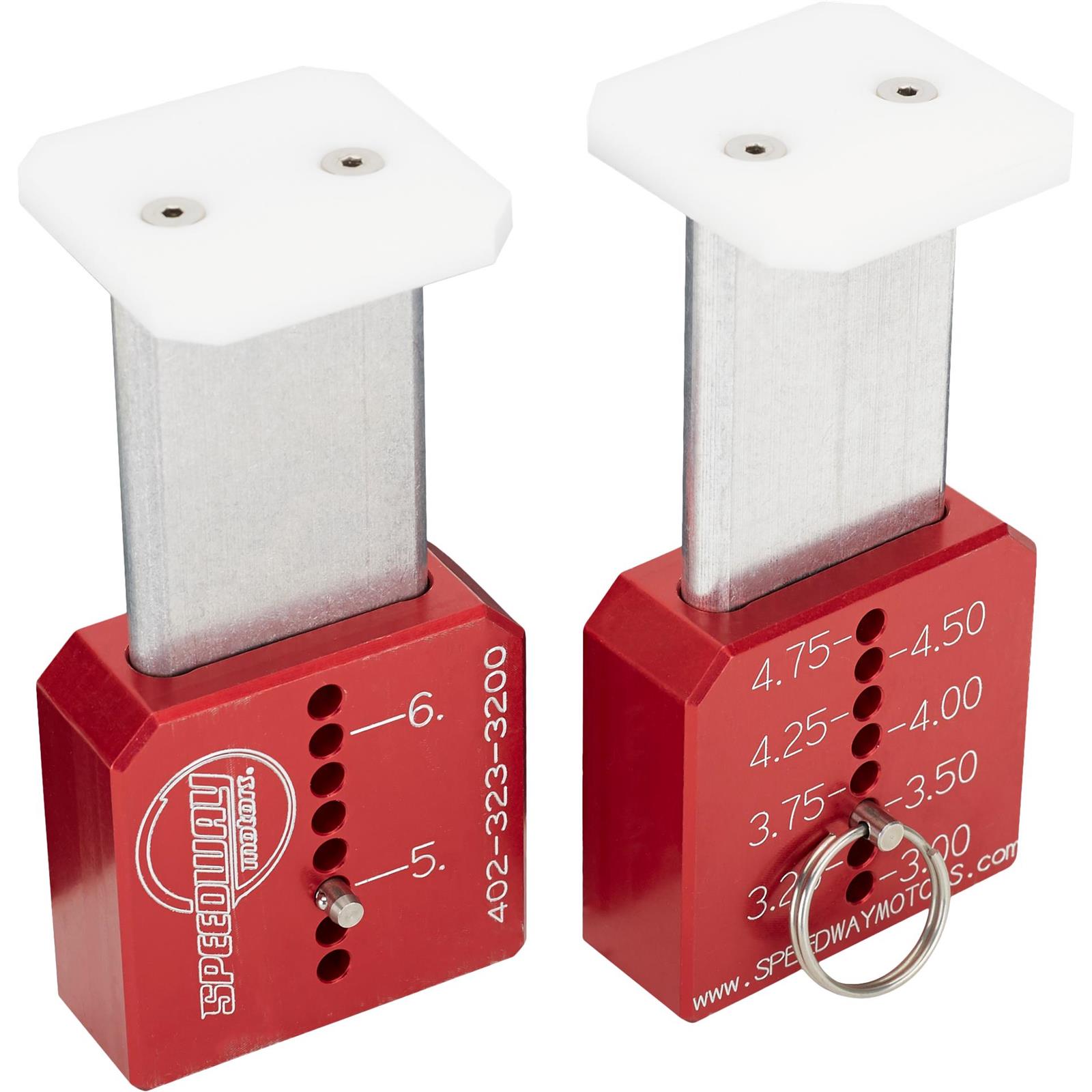 Speedway Standard 3 Inch Through 6 Inch Set-Up Blocks