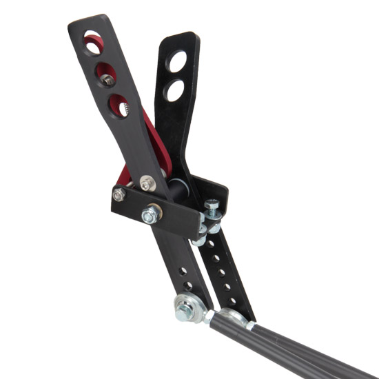 Short Locking 2 Lever Shifter, Spring Loaded