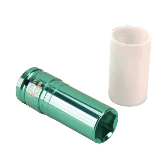 Titan Tools Non-Marring Deep Well Lug Nut Socket Set, 17mm-22mm