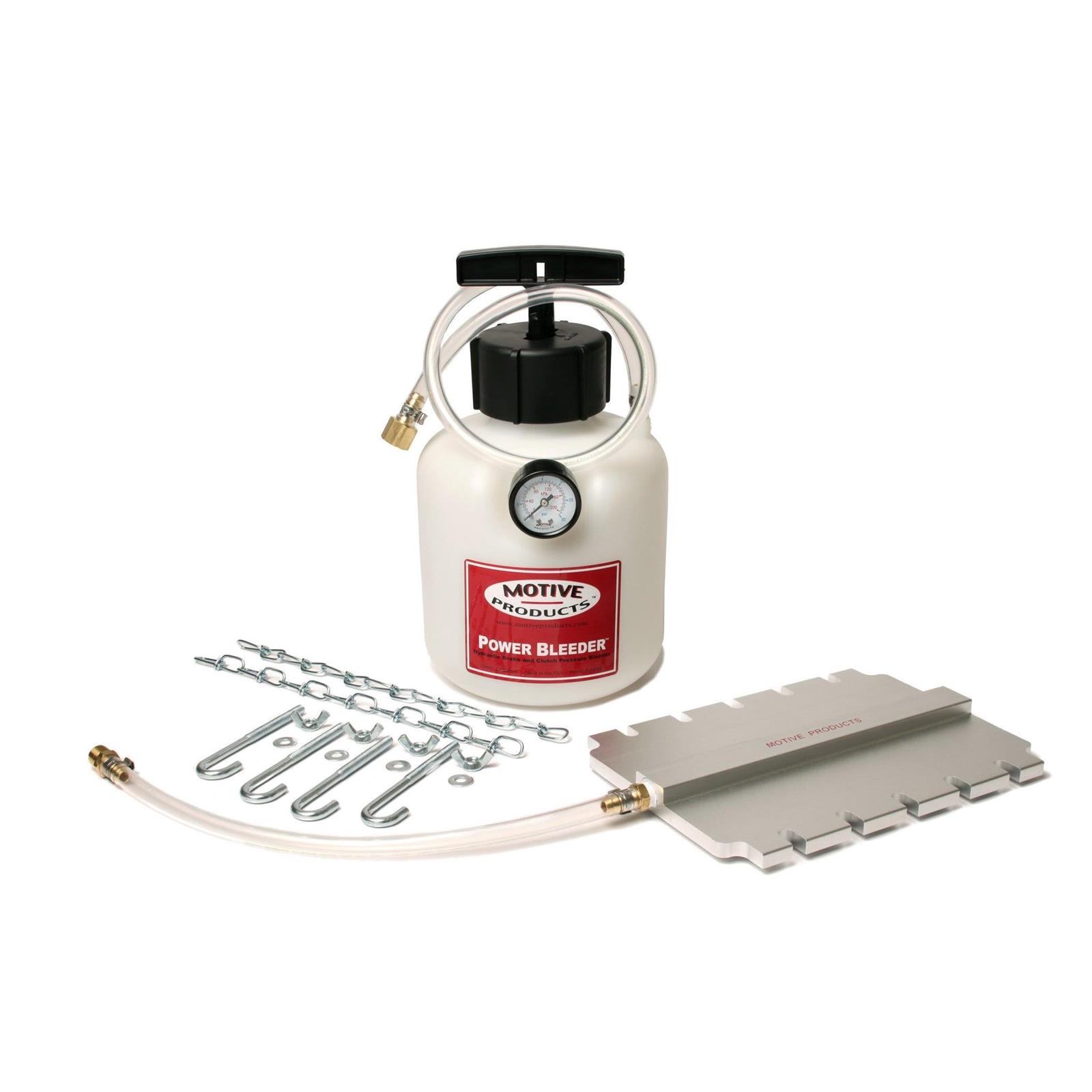 Motive Products 0115 Power Bleeder W/ Metal Universal Adapter