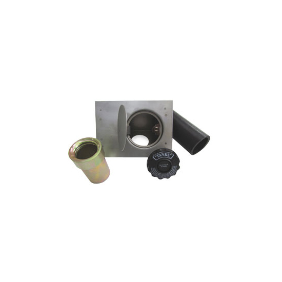 Tanks FFD-A Fuel Door Kit, Flat Face, 45 Degree Box Enclosure