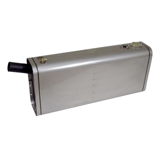 Tanks U9-SS-NB Steel Universal Fuel Tank, Angled Neck & Hose