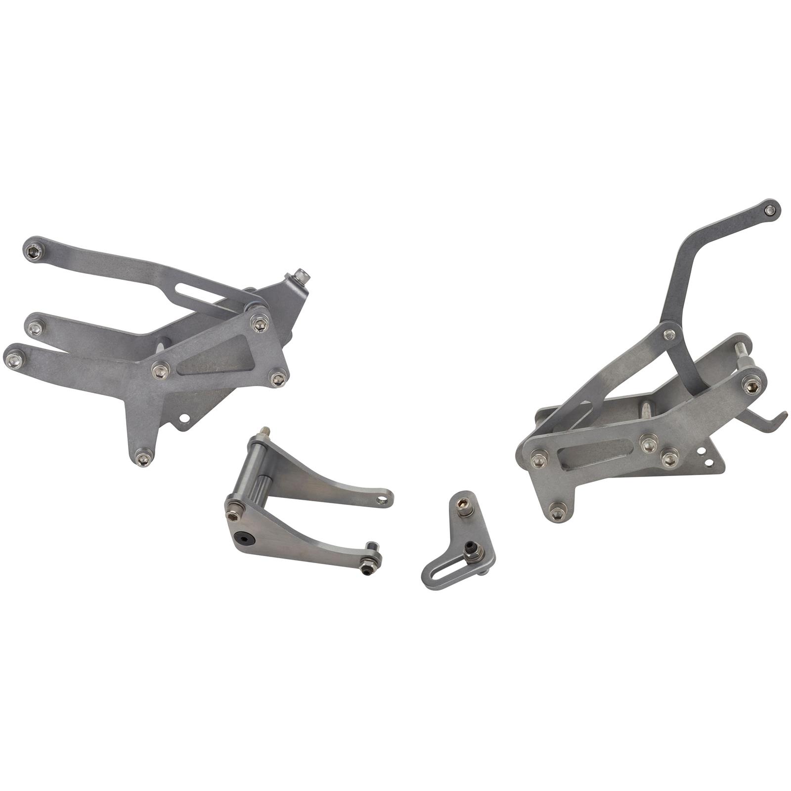 Bills Hot Rod Co. SBC P/S, Alt., and A/C Brackets, Side, Raw